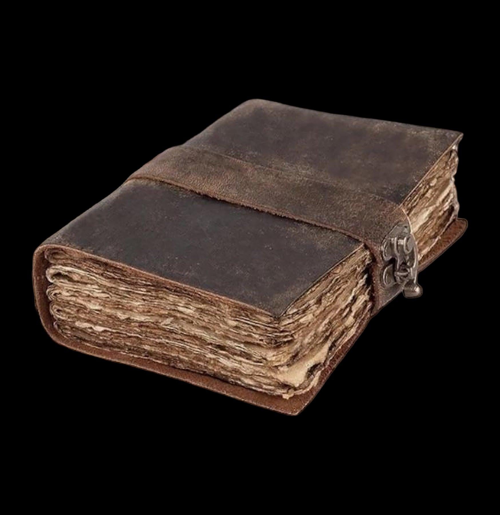 Brown Leather Journal with Clasp – Paxton Gate