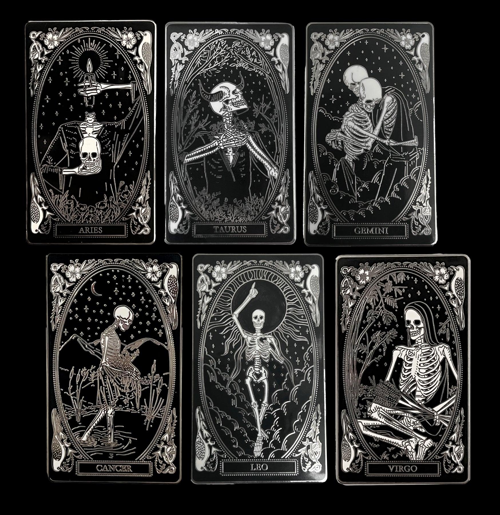 Skeletal Zodiac Pin – Paxton Gate