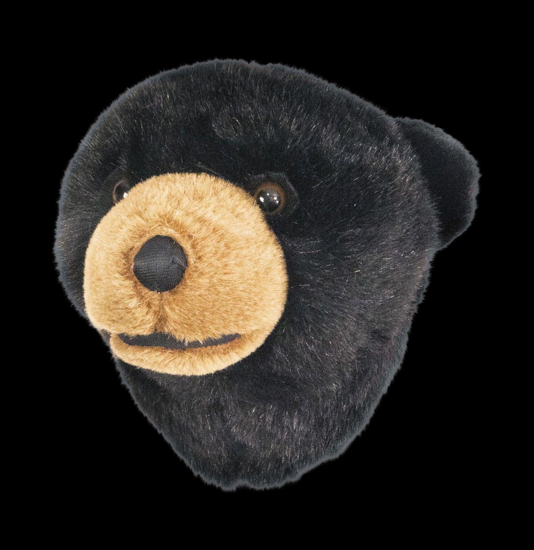 Black Bear Plush Trophy Head – Paxton Gate