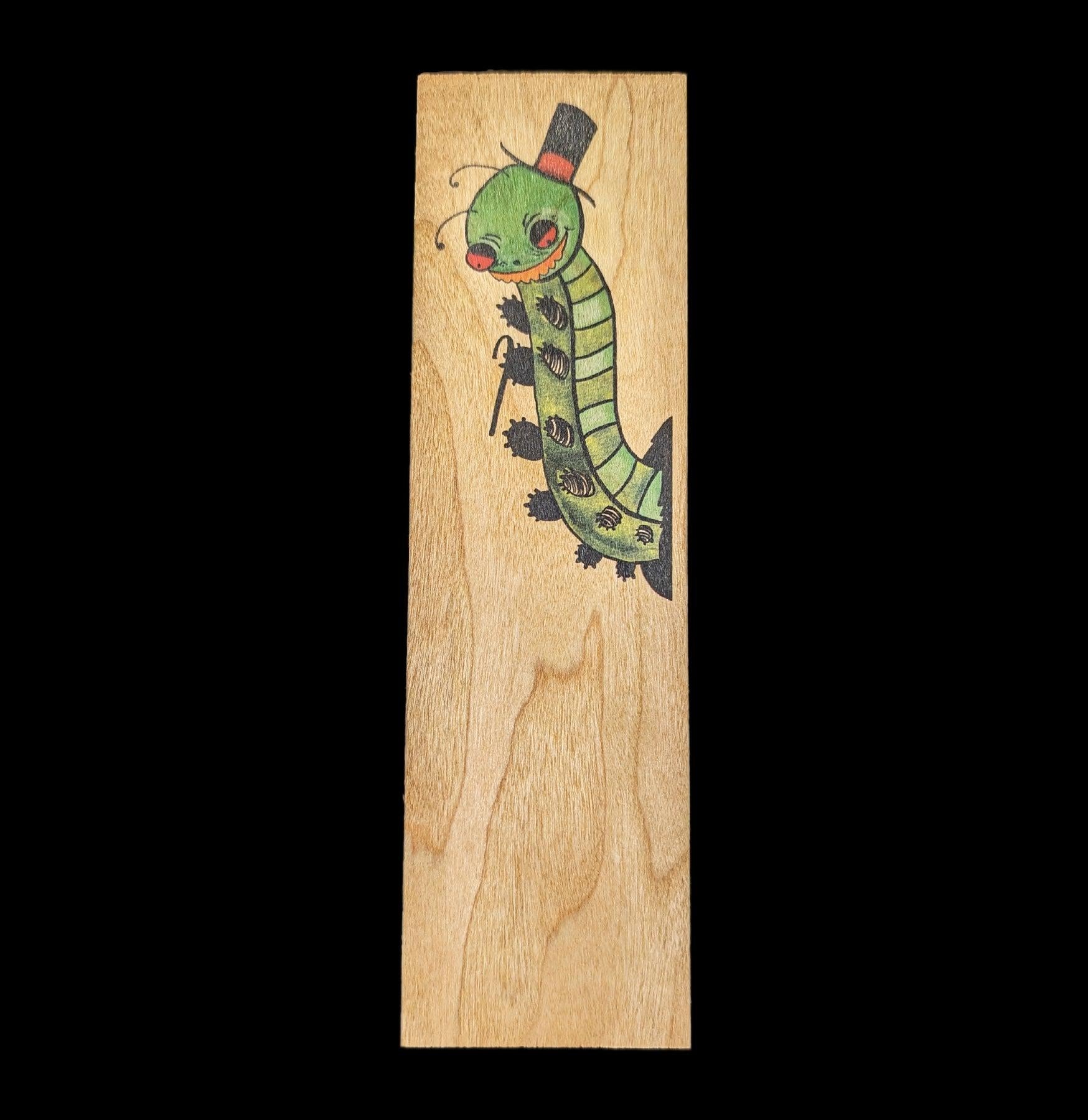 Bookworm Wooden Bookmark – Paxton Gate