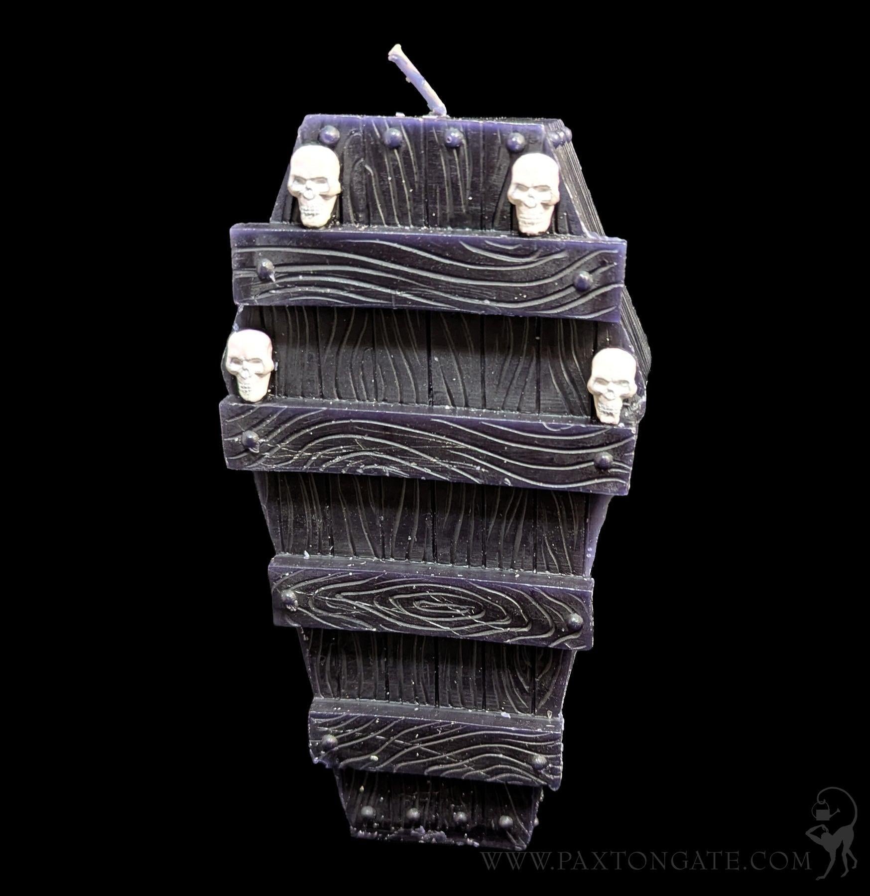 Coffin Skeleton Candle – Paxton Gate