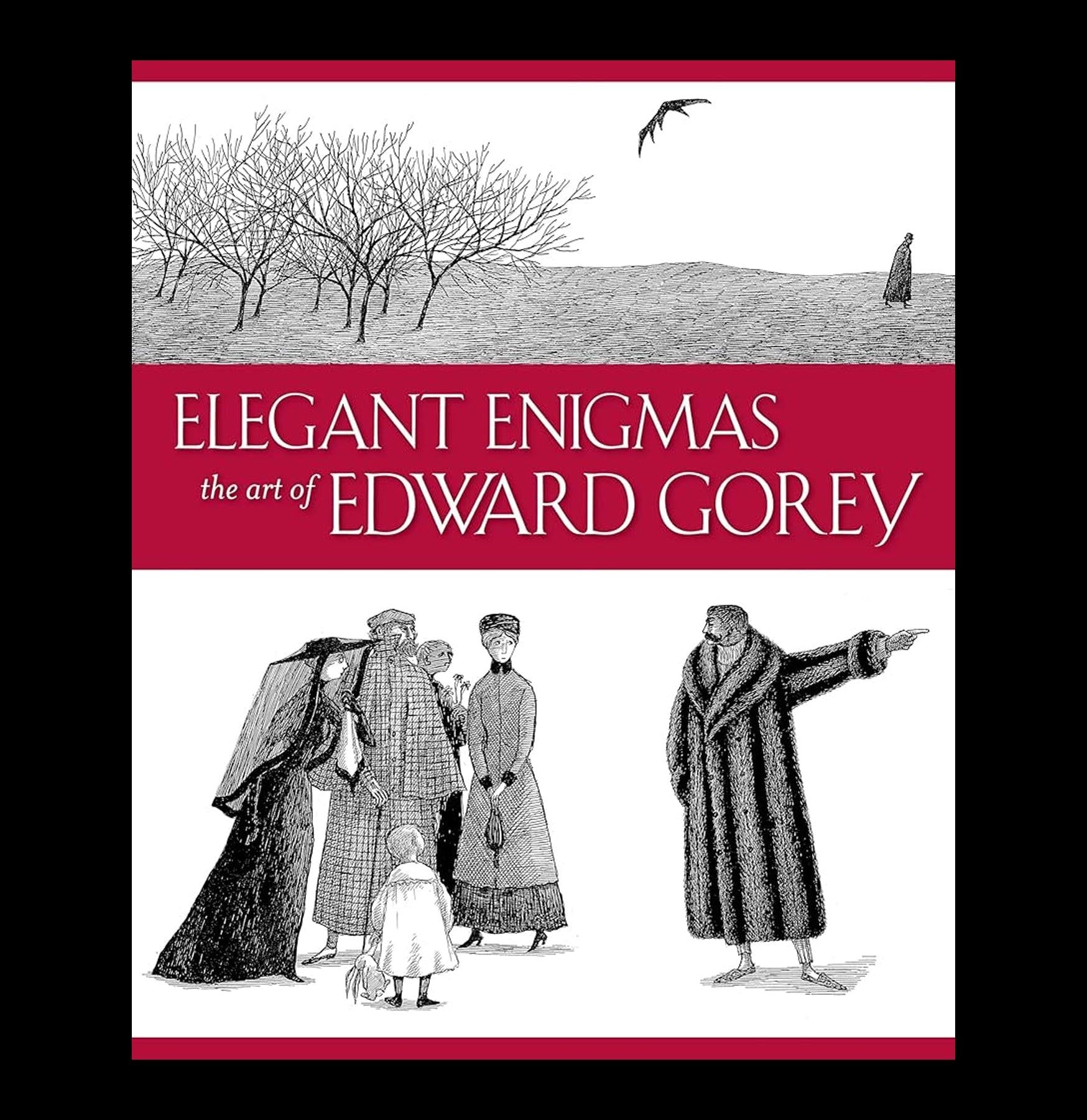 Elegant Enigmas: The Art of Edward Gorey – Paxton Gate