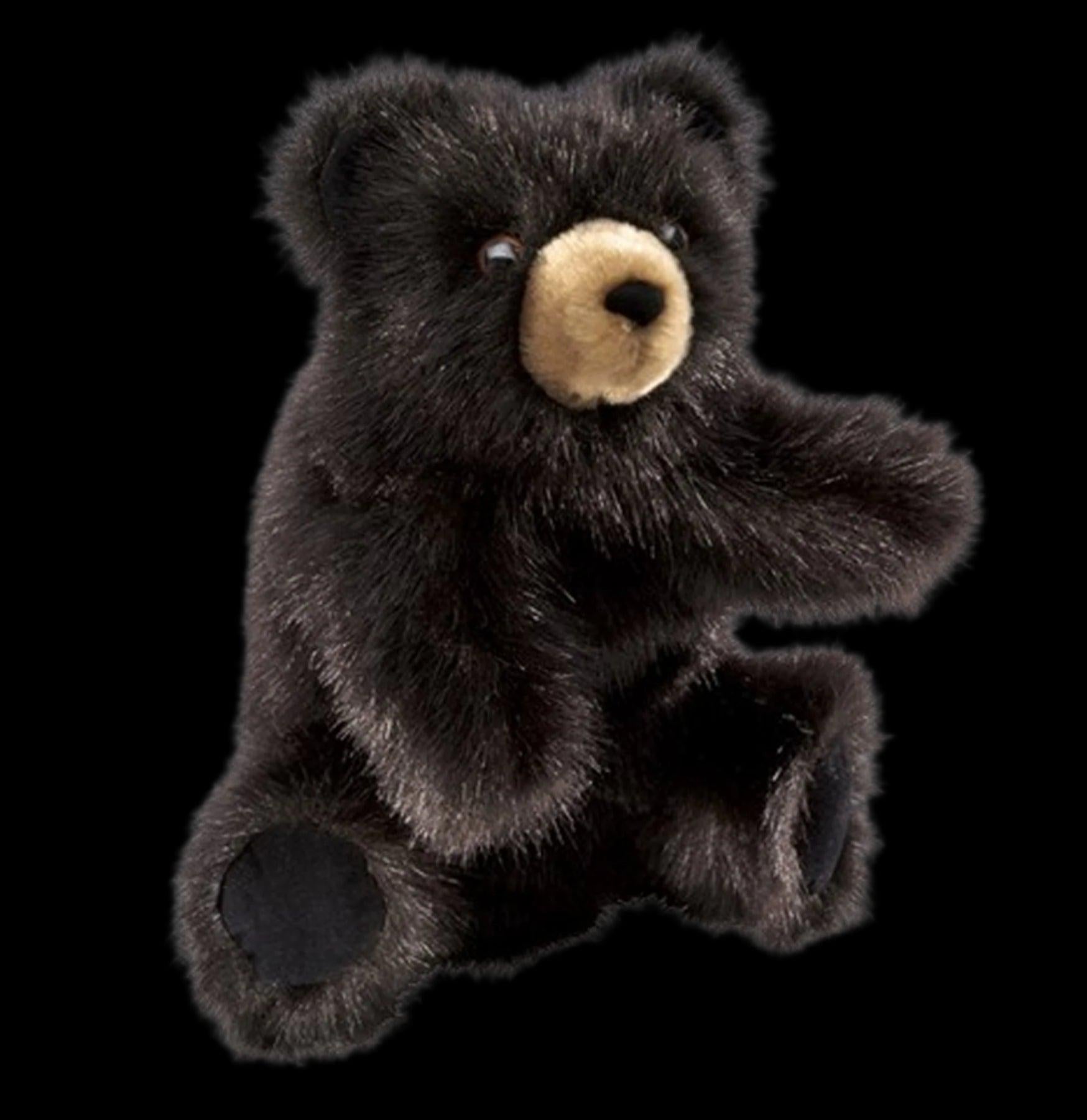 Baby Black Bear Hand Puppet – Paxton Gate