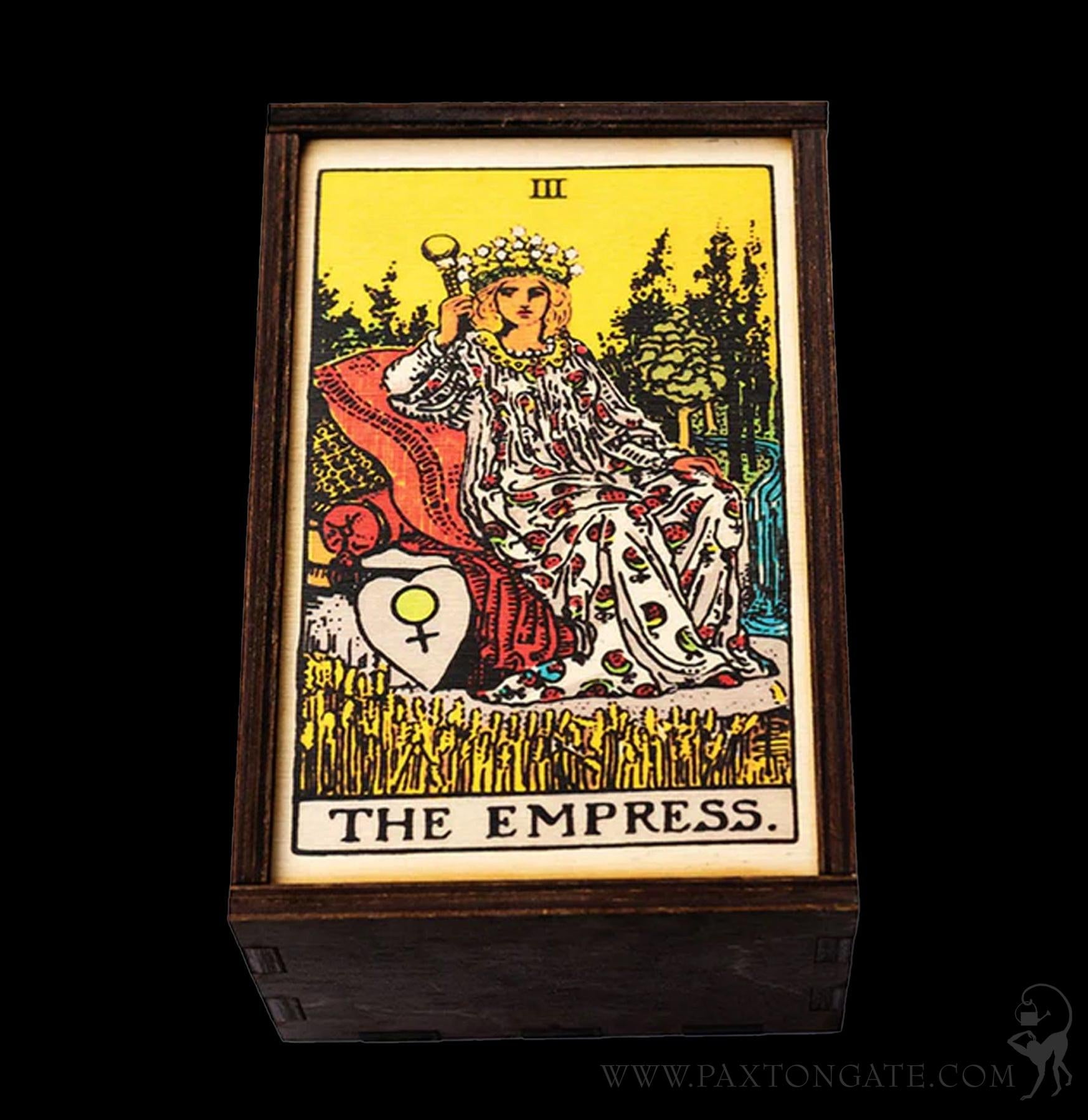 The Empress Tarot Card Stash Box – Paxton Gate